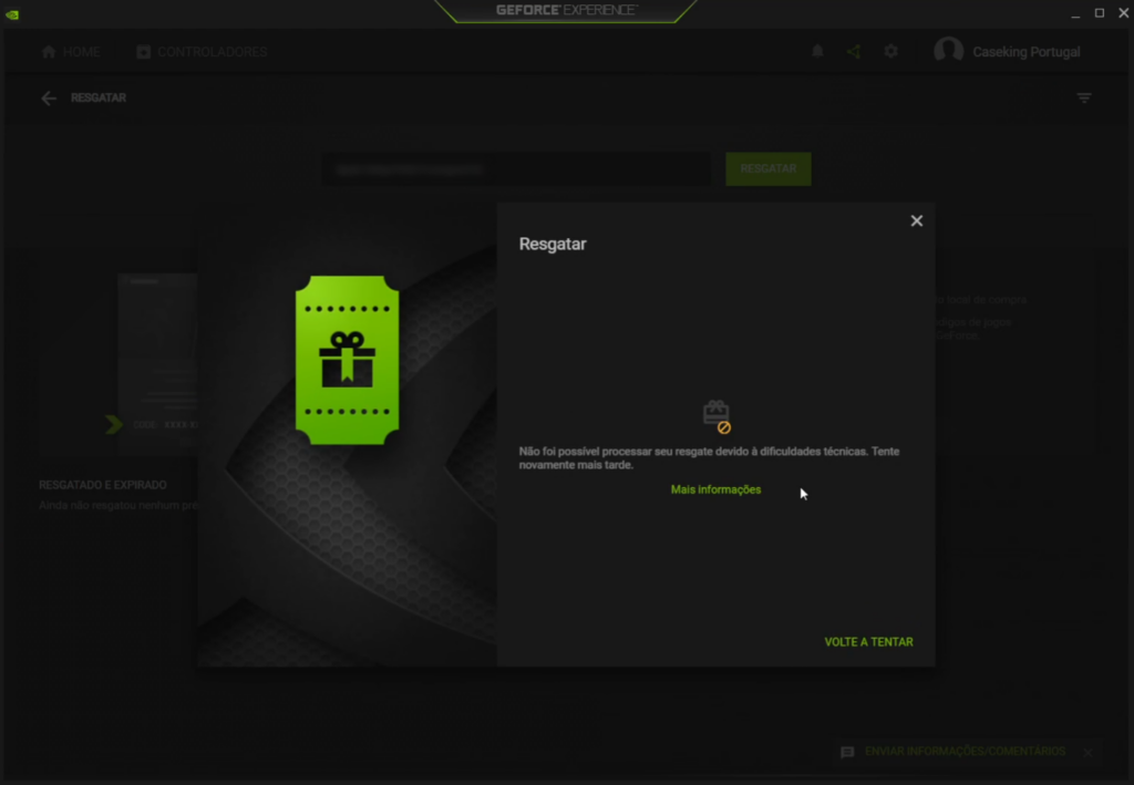 Como resgatar os códigos na Nvidia Geforce Experience - Globaldata Blog